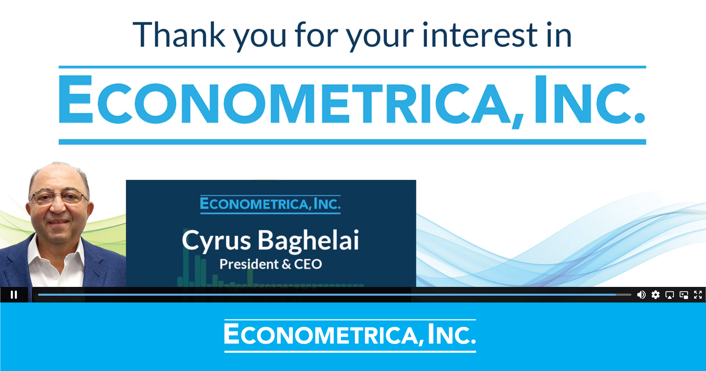 Who We Are | Econometrica, Inc.